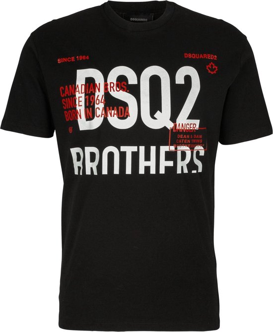 Dsquared - T-Shirt - Zwart | bol.com