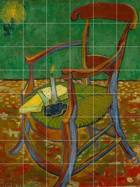IXXI De stoel van Gauguin - Vincent van Gogh - Wanddecoratie - 160 x ...