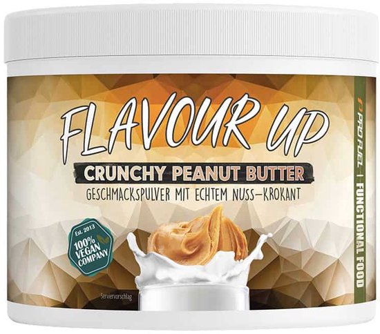 ProFuel crunchy pindakaas smaakpoeder 250 g (62 porties) | bol
