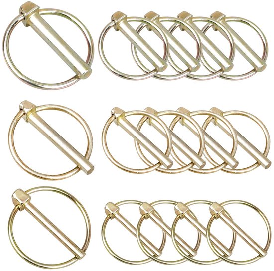 Allecto plus - Lynch Pin Set, 15 Stuks in 3 Formaten - Heavy Duty ...