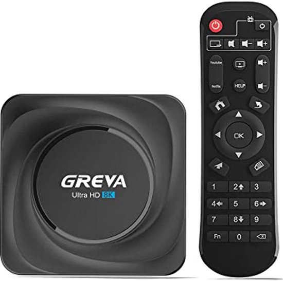 Android TV Box met 8GB RAM en 128GB ROM - 8K UHD Streaming Media Speler ...
