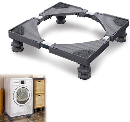 Verstelbare Basis voor Wasmachine en Droger - Bewegende Pedestal, 45-75 ...