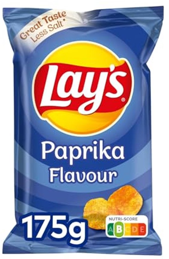 Paprika Chips Verpakking van 8 (8 x 175 g) | bol