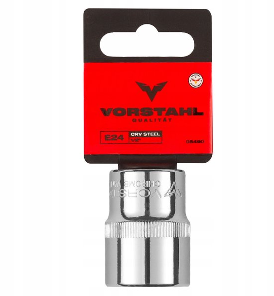 Vorstahl E10 Torx Dopsleutel 1/2" CrV Gebogen | bol
