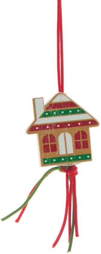 Gelukshanger Peperkoekhuisje – 10x Sfeervol Kerst Geluk om uit te Delen ...