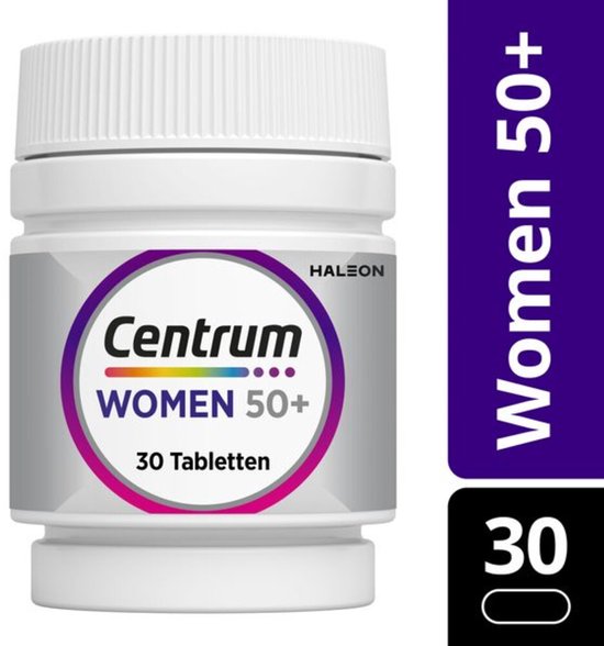 Centrum Woman 50+ Multivitaminen - 2 x 30 tabletten ...