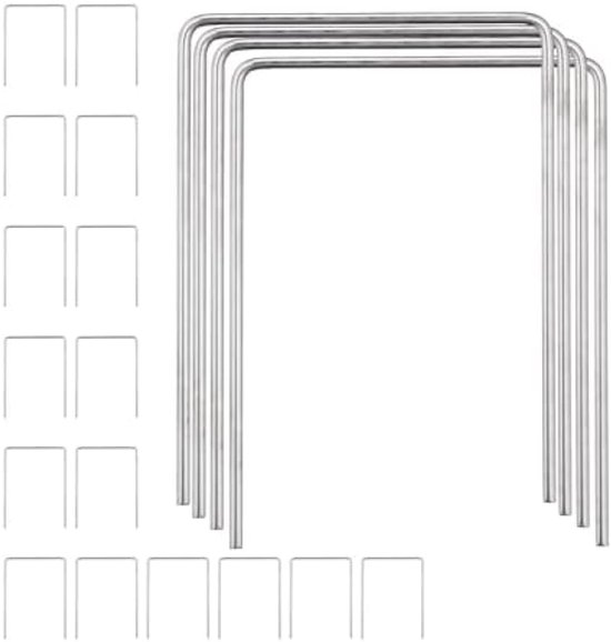 PolkaHome Croquet Poortjes Set - 20 Stuks Staal Buitenspel | bol