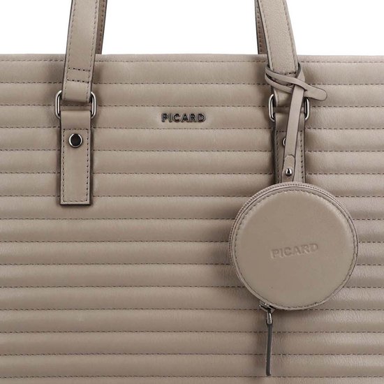 Picard Evolute Shopper Tas Leer 42 cm - 11 L - gravel | bol