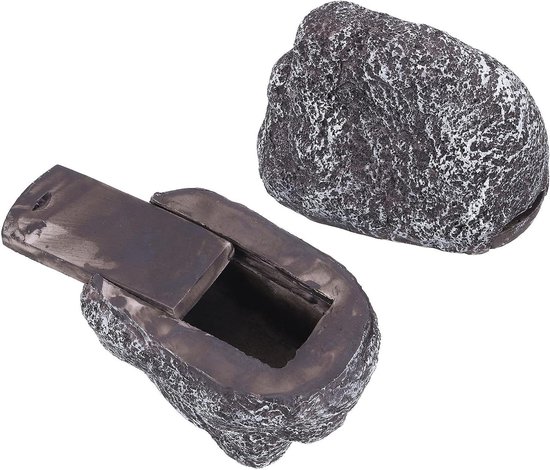 Allecto plus - Fake Rock Sleutelverstopplaats voor buiten, waterdicht ...