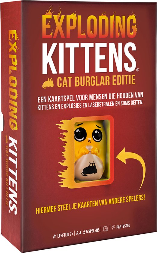 Exploding Kittens Cat Burglar Editie Kaartspel | Games | bol