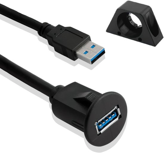 Allecto Premium - USB-aansluiting 3,3 inch, 10 Gbps verlengkabel, 5V/2A ...