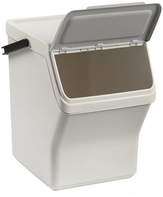 Recycling Bin Easy Waste 20L - Modular Stackable Design with Lid ...