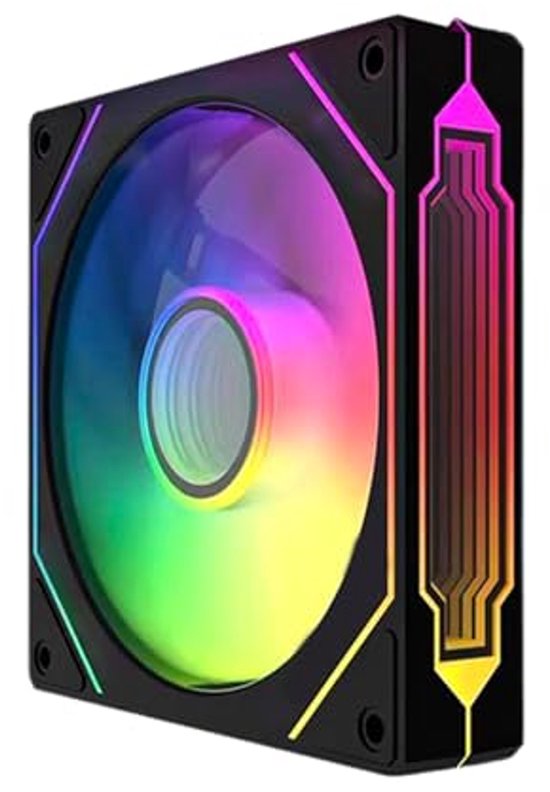 RGB Ventilator 120mm met Synchronisatie voor PC | bol