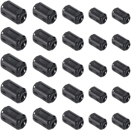 Ferrite Core Ring - 20 Pieces Ferrite Filter - Debug Core - RFI EMI ...