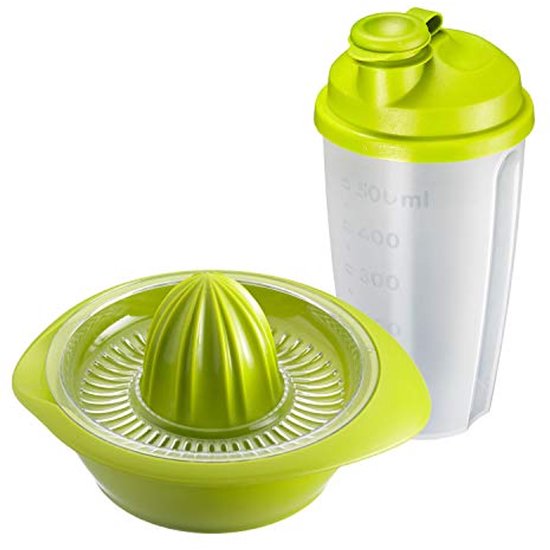 Citrus- en sinaasappelpers met dressingshaker set - 0,5 l - Perfect ...