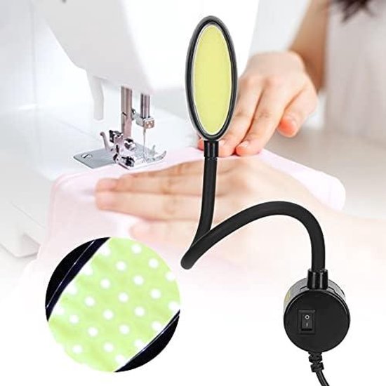LED Zwanenhalslamp voor Naaimachines en Werkbanken met Magnetische Voet ...