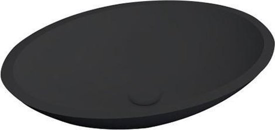 Waskom Epona Solid Surface zwart 52cm | bol