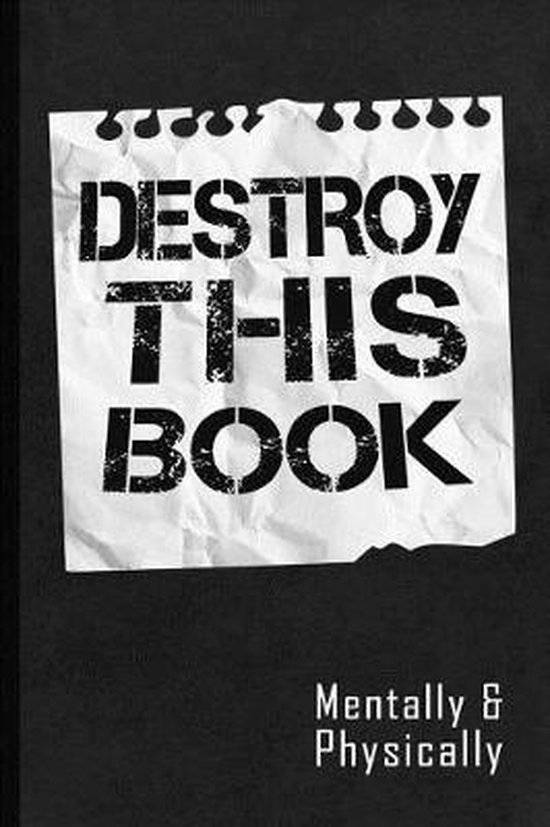 Destroy This Book, Dainty Publishing | 9781076629937 | Boeken | bol