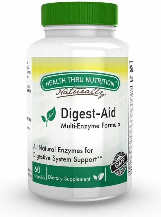 Digest-Aid Enzyme Complex (60 Capsules) - Health Thru Nutrition | bol.com