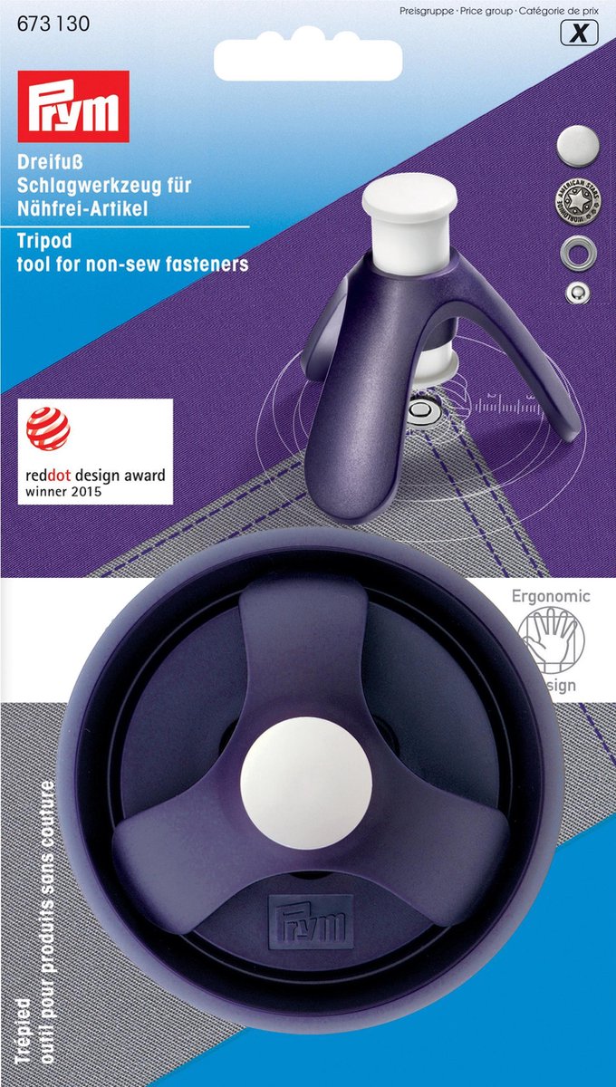 Prym drievoet, gereedschap voor vernietbare producten | bol.com