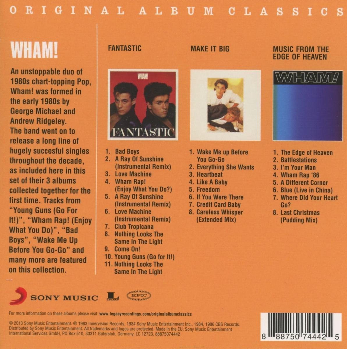 Original Album Classics, Wham | Muziek | bol
