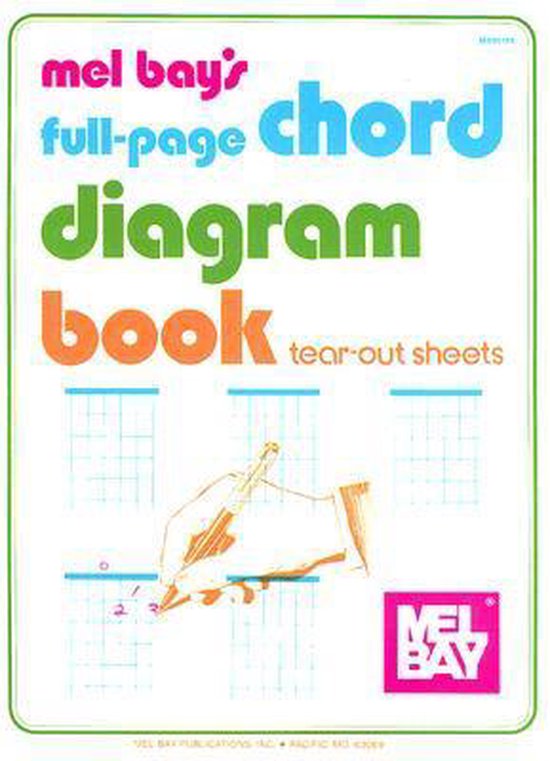 Chord Diagram Book Tear Out, Mel Bay Publications | 9780871669377 ...