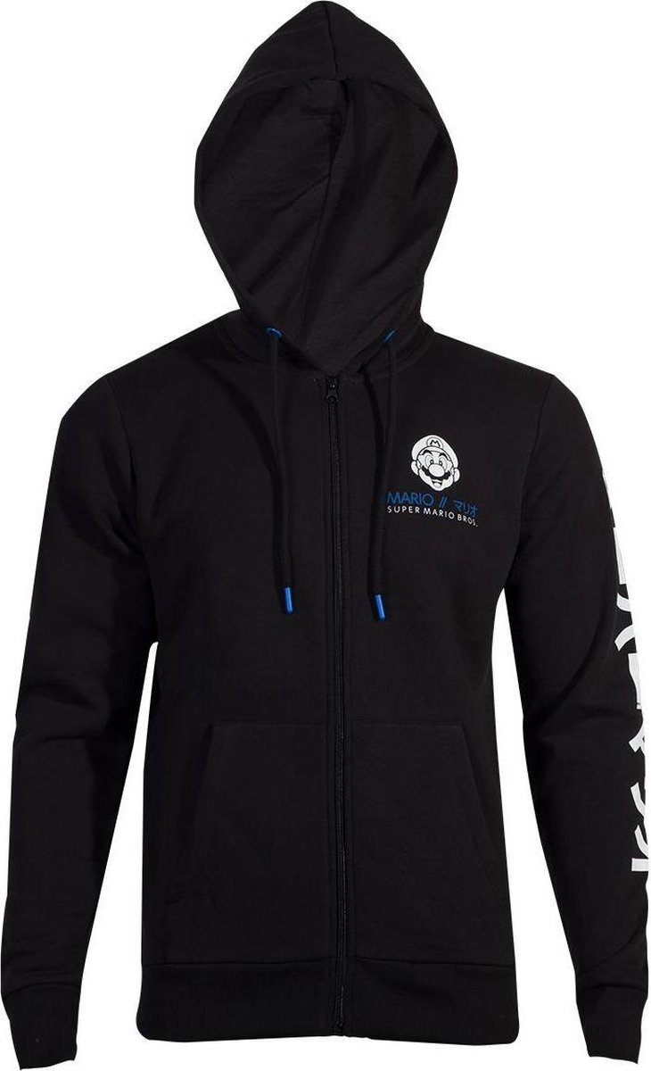 Nintendo Super Mario Vest met capuchon -M- Japan Mario Zwart | bol