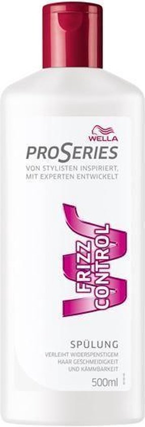 Wella Pro Series Conditioner - Frizz Control 500 ml | bol