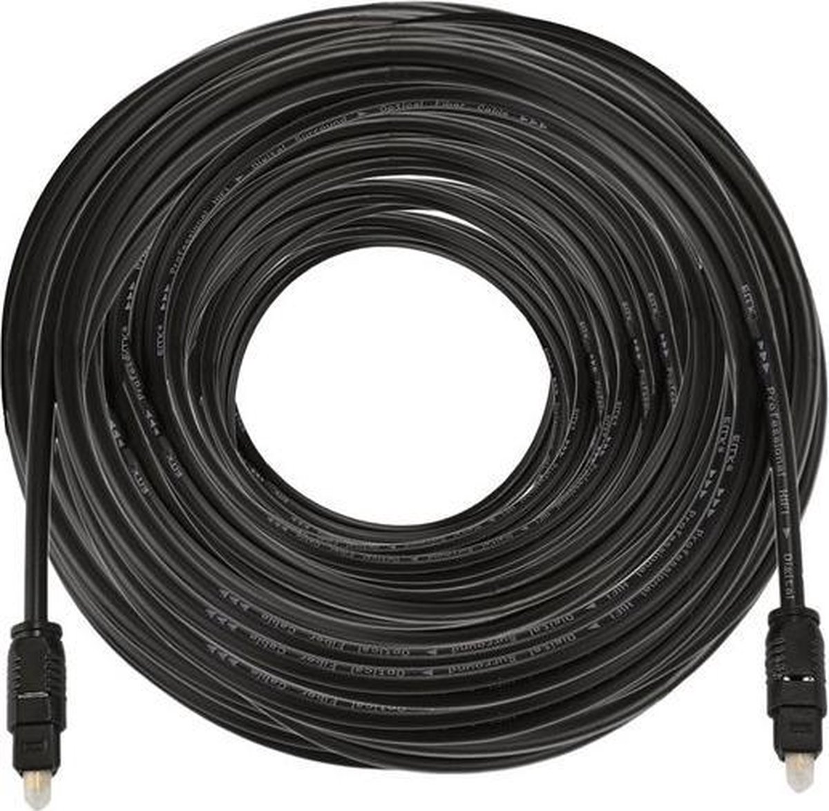 ETK Digital Toslink Optical kabel 30 meter / audio male to male ...