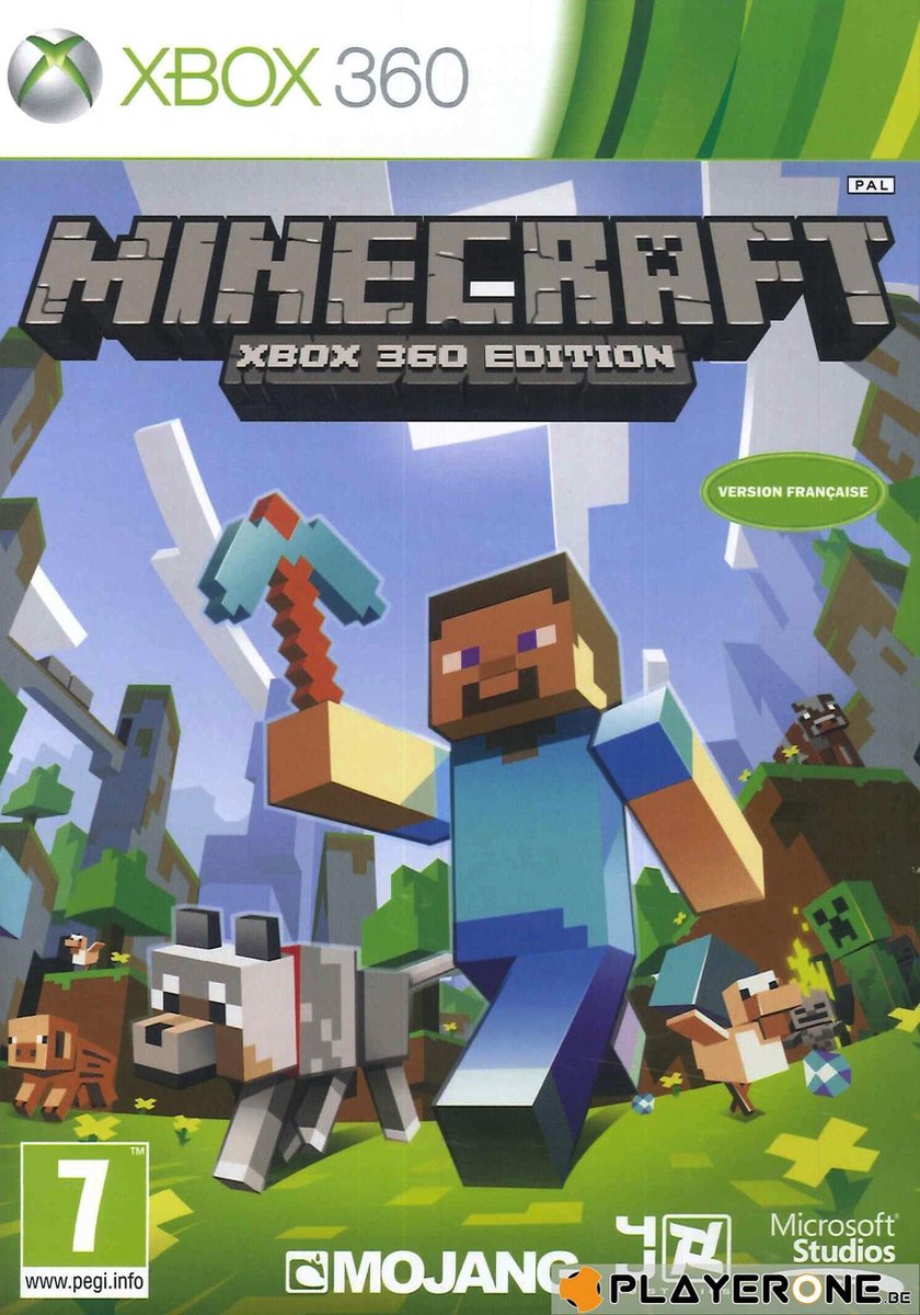 Microsoft® Minecraft Xbox 360 French EMEA 1 License PAL DVD | Games | bol.com