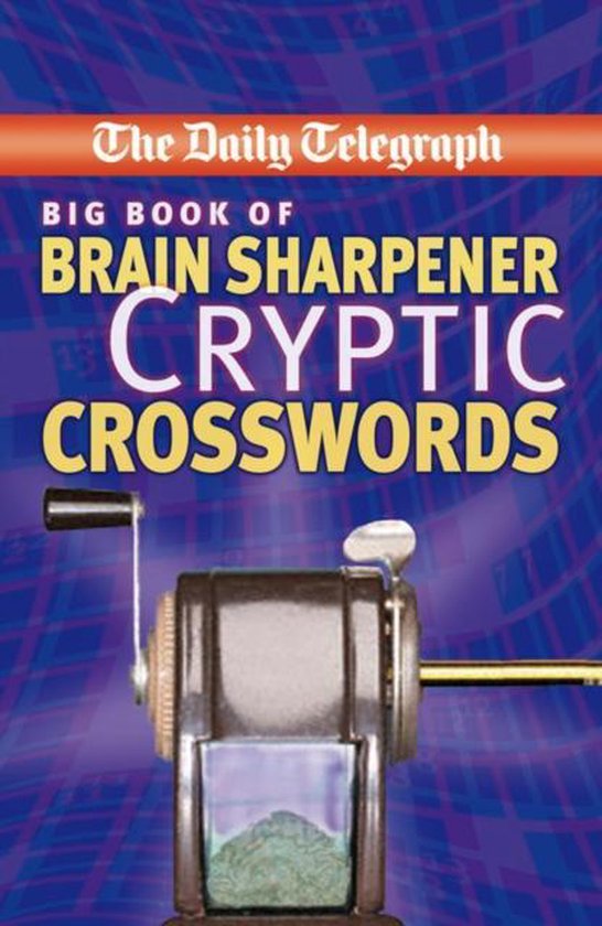 Daily Telegraph Big Book Of Brain Sharpener Cryptic Crossw, Telegraph ...