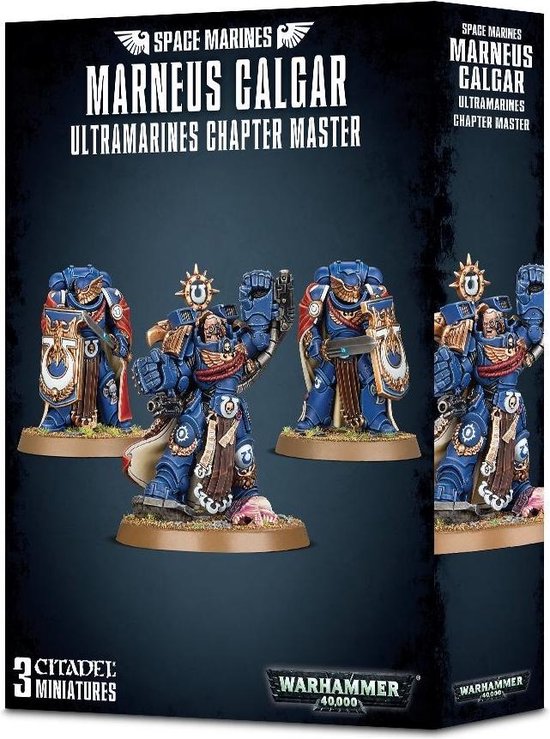 Warhammer 40.000 Space Marines Ultramarines Marneus Calgar | bol.com