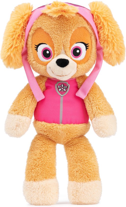 GUND PAW Patrol - Skye knuffel met lange armen van 33 cm - roze en ...