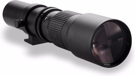 DutchOptics 500mm F/8.0 super telelens zoomlens MF voor Nikon F-mount ...
