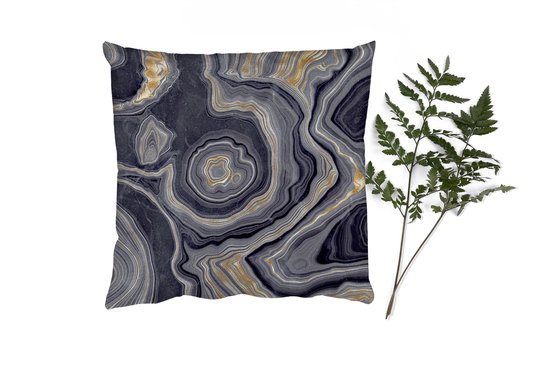 Sierkussens - Kussentjes Woonkamer - 60x60 cm - Edelstenen - Geode ...