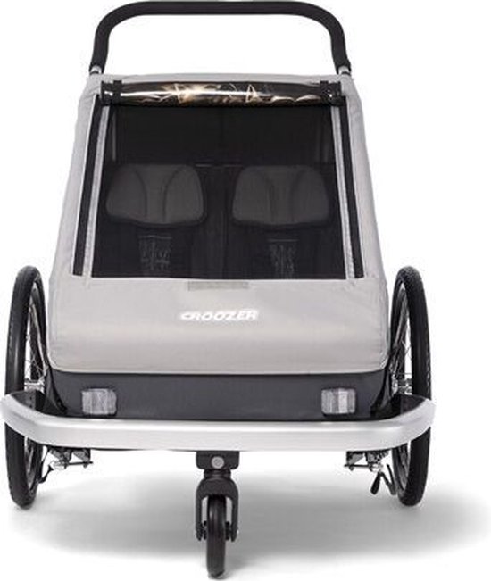 Croozer Fietskar - Keeke 2 - Licht Grijs | bol