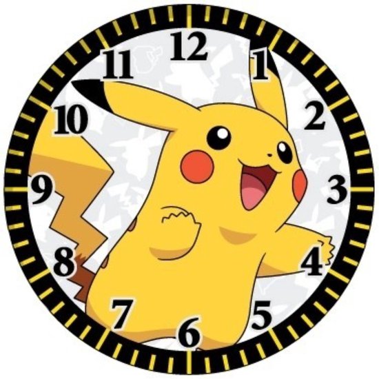 Pokémon Horloge Time Teacher Pikachu | Games | bol