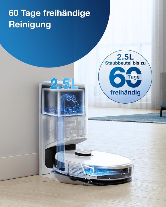 ECOVACS Stofzuig- en dweilrobot DEEBOT N10+ | bol