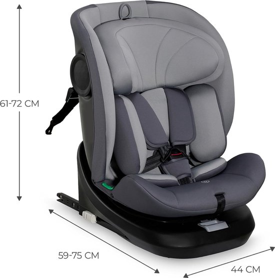 Autostoel Baby - Autostoel 360 Draaibaar | bol