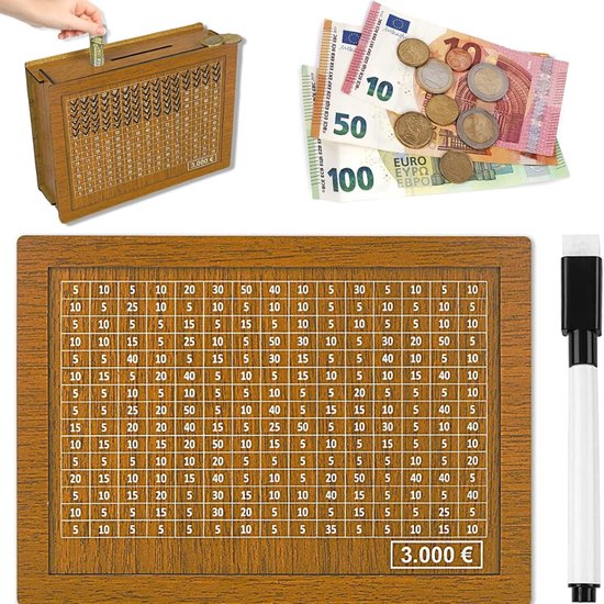 Spaarpot Groot - XXL Spaarpot - Grote Spaarpot Voor Volwassenen | bol