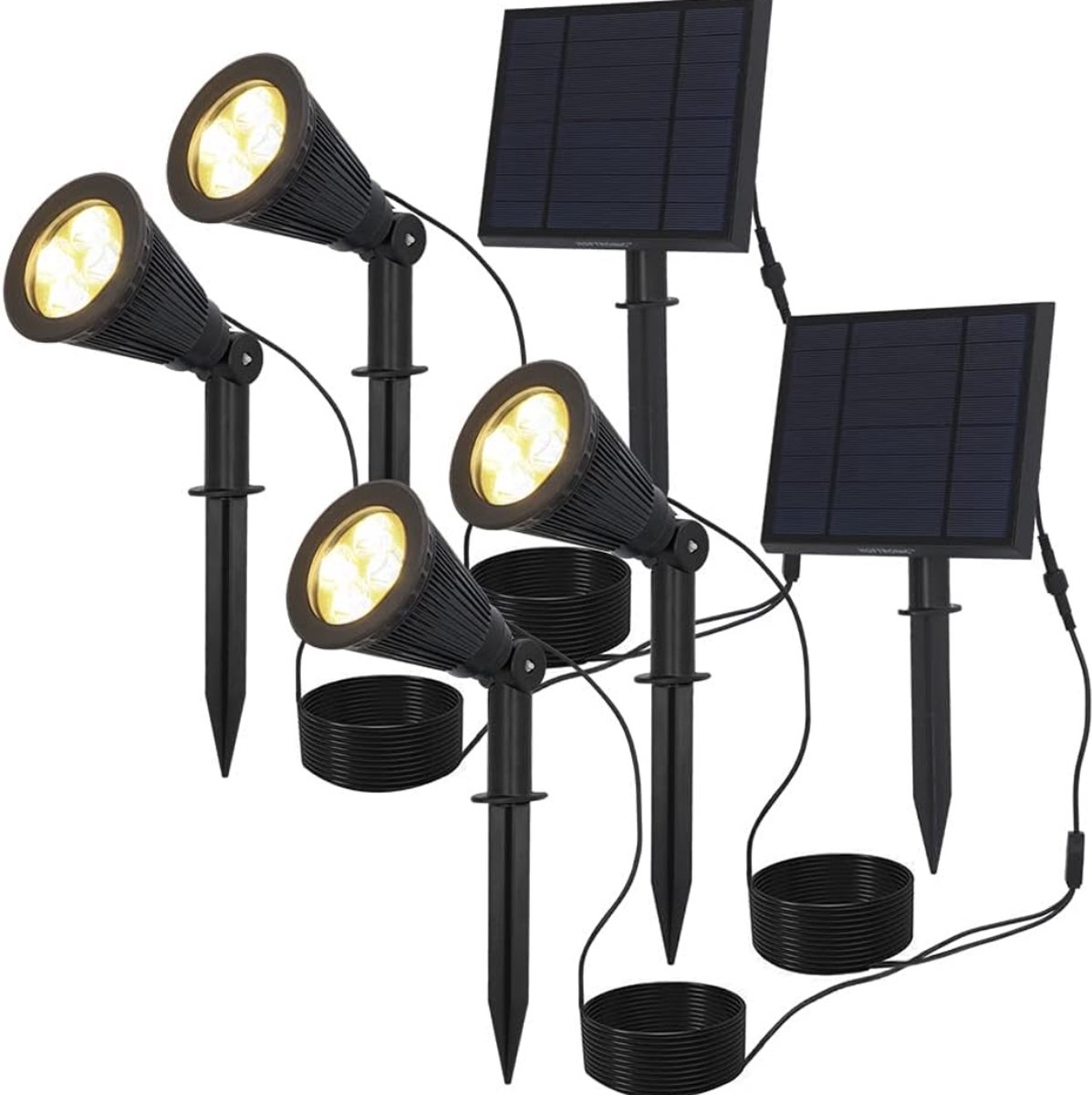 Solar Tuinverlichting Grondspots - Solar Tuinverlichting Zonne Energie ...