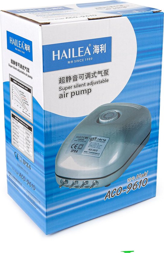 Luchtpomp Hailea Aco Serie 9610 | bol