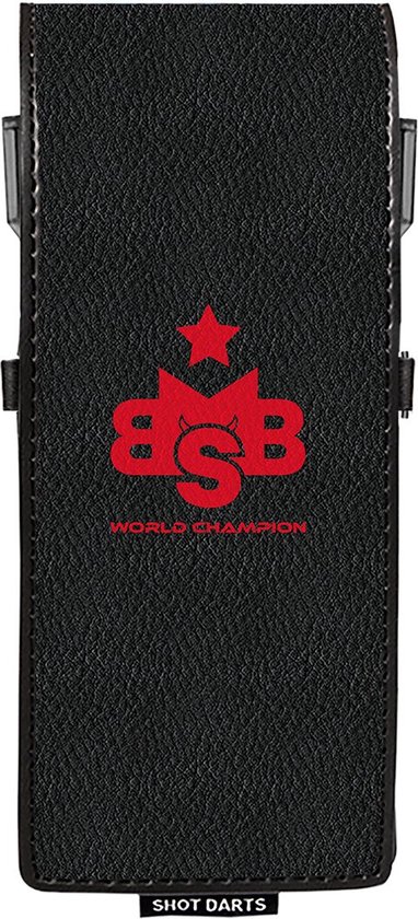 Shot Michael Smith Drop In Case Black - Darts | bol
