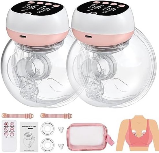 Borstkolf electrisch dubbel - Draadloze borstkolf - Borstkolf dubbel ...