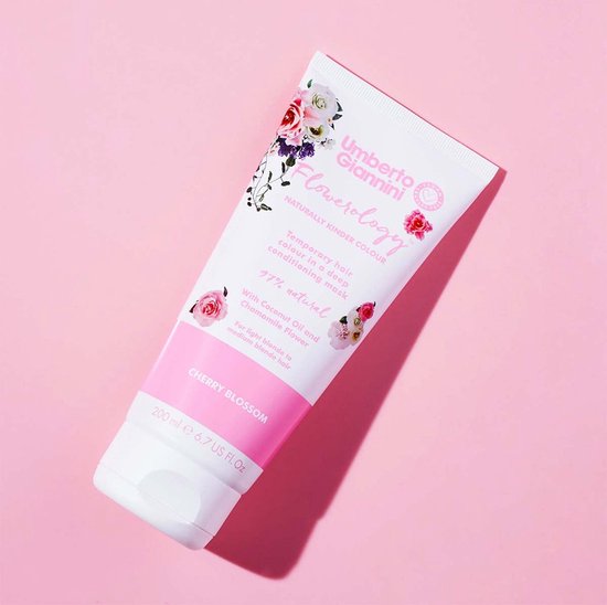 Umberto Giannini Masker Flowerology Colour Mask Cherry Blossom 200ml Bol