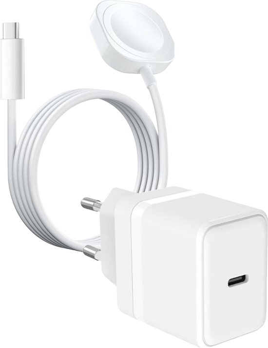 20W iWatch Snellader + USB-C Kabel - 1 Meter - Geschikt voor Apple ...