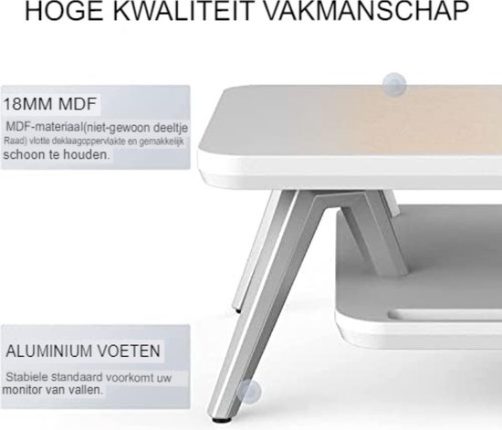 Beeldscherm Verhoger - Monitor Verhoger - Tv Verhoger - 108x23.5x14.5 ...