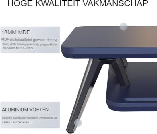 Beeldscherm Verhoger - Monitor Verhoger - Tv Verhoger - 108 x23.5 x 14. ...