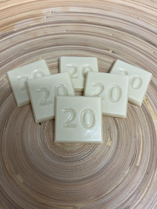 Chocolade cijfer / getal 20 | Verjaardag | Jubileum | Chocola cadeau ...