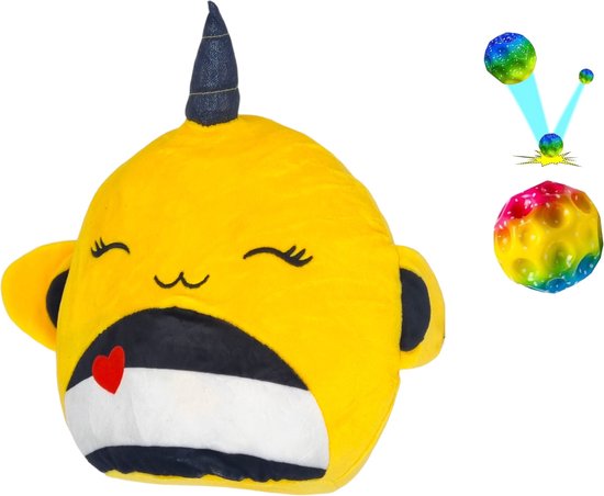 Kawaii knuffel inclusief moonball stuiter moon bal- Nieuw Nasa Bal ...
